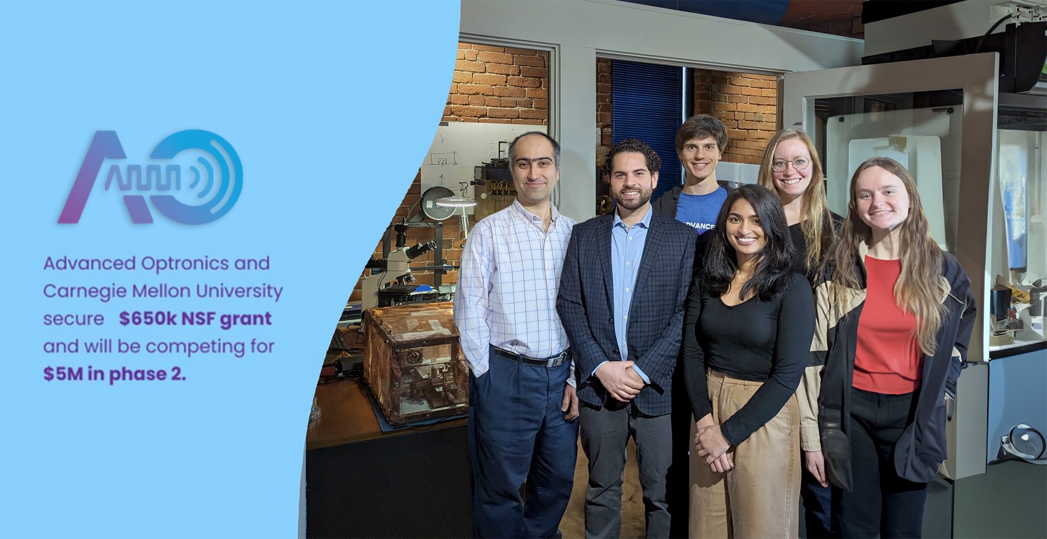 Advanced Optronics and Carnegie Mellon University Awarded $650,000 NSF Grant to Develop Bio ...